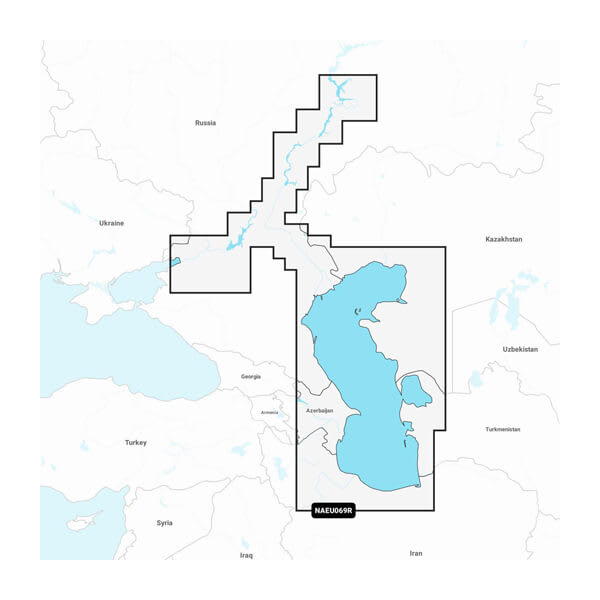 Caspian Sea & Lower Volga River - Marine Charts — Garmin